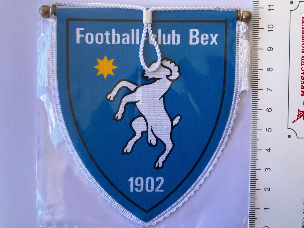 Vintage Fanion/Wimpel FC BEX / 1902 (Neu und originalverpackt) in Gland für CHF 8 – mit ...