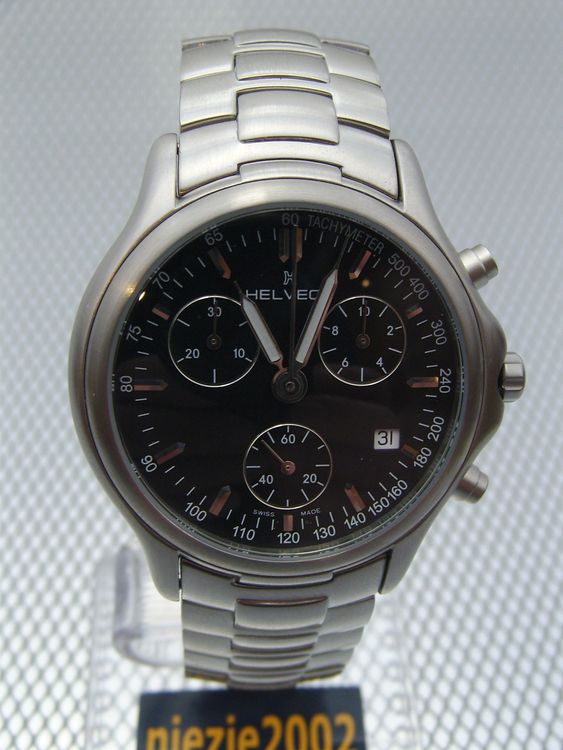 Neuer, ungetragener HELVECO Swiss Made Chronograph (Neu und ...