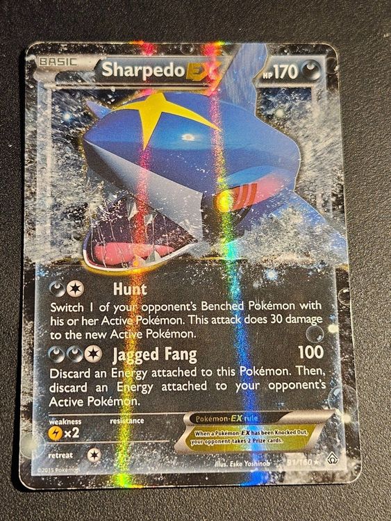 Pokemon : Sharpedo EX (PRC 91) - XY - US (D'occasion) à Paudex pour CHF ...