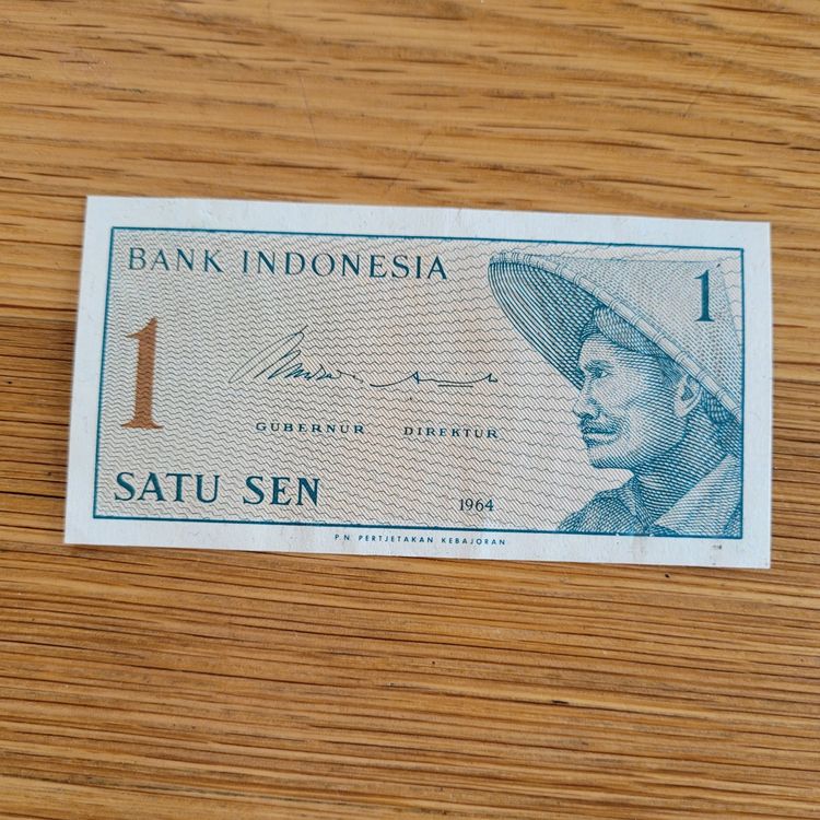 Banknote Indonésie Satu Sen | Kaufen auf Ricardo