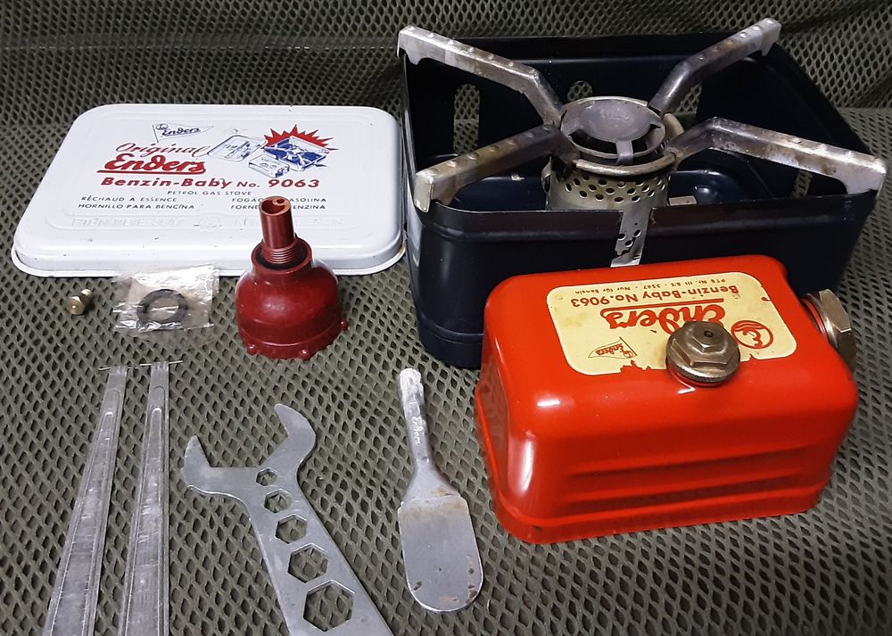 Benzinkocher,Enders Benzin-Baby No.9063,Camping,Kocher (Gebraucht) in ...