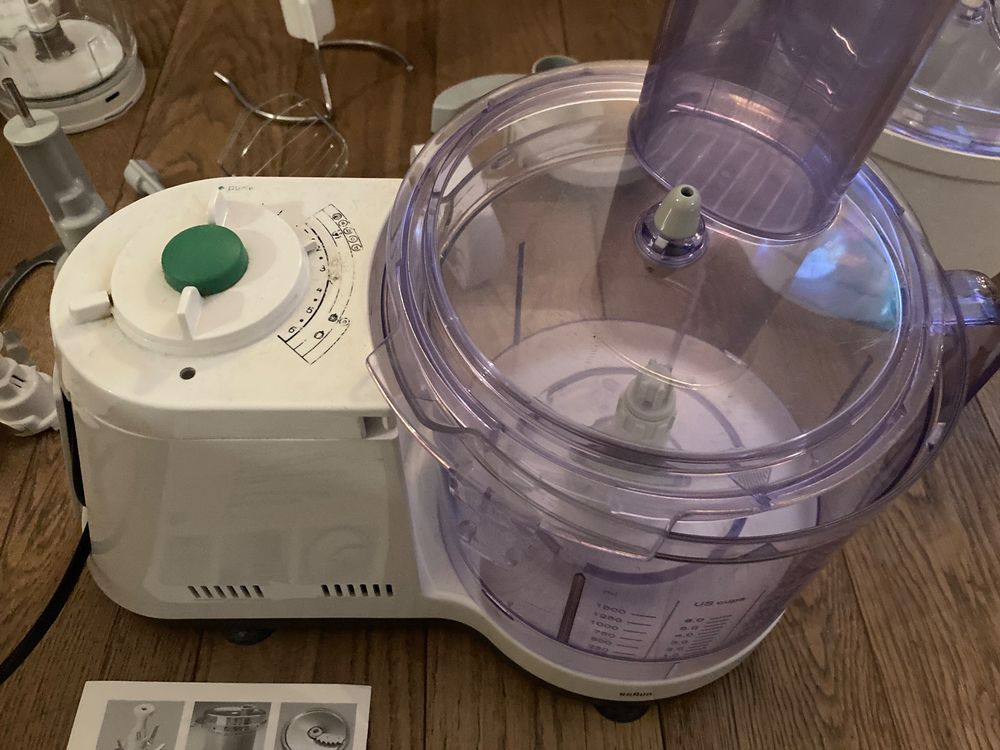 Braun Küchenmaschine Multisystem K 1000 mit viel Zubehör (Gebraucht) in ...