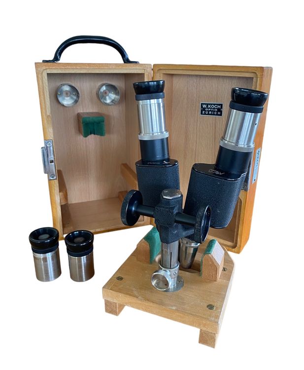 KERN (Aarau) Mikroskop von Koch-Optik Zürich - PREISNACHLASS (Gebraucht) in Oberstammheim für ...