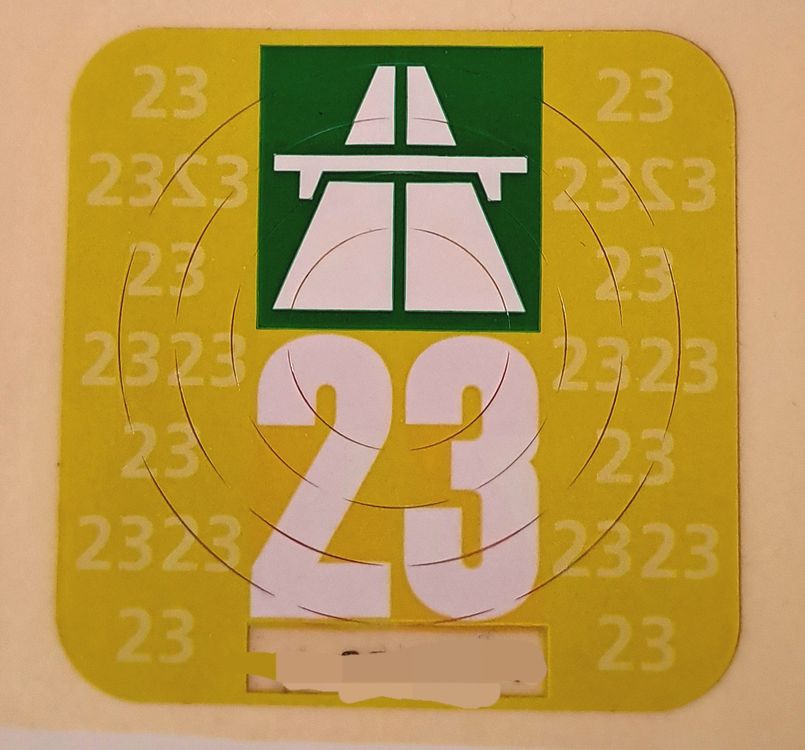 Autobahnvignette 2023, Autobahn Vignette 2023 (NEUE) (Neu und originalverpackt) in Adliswil für ...