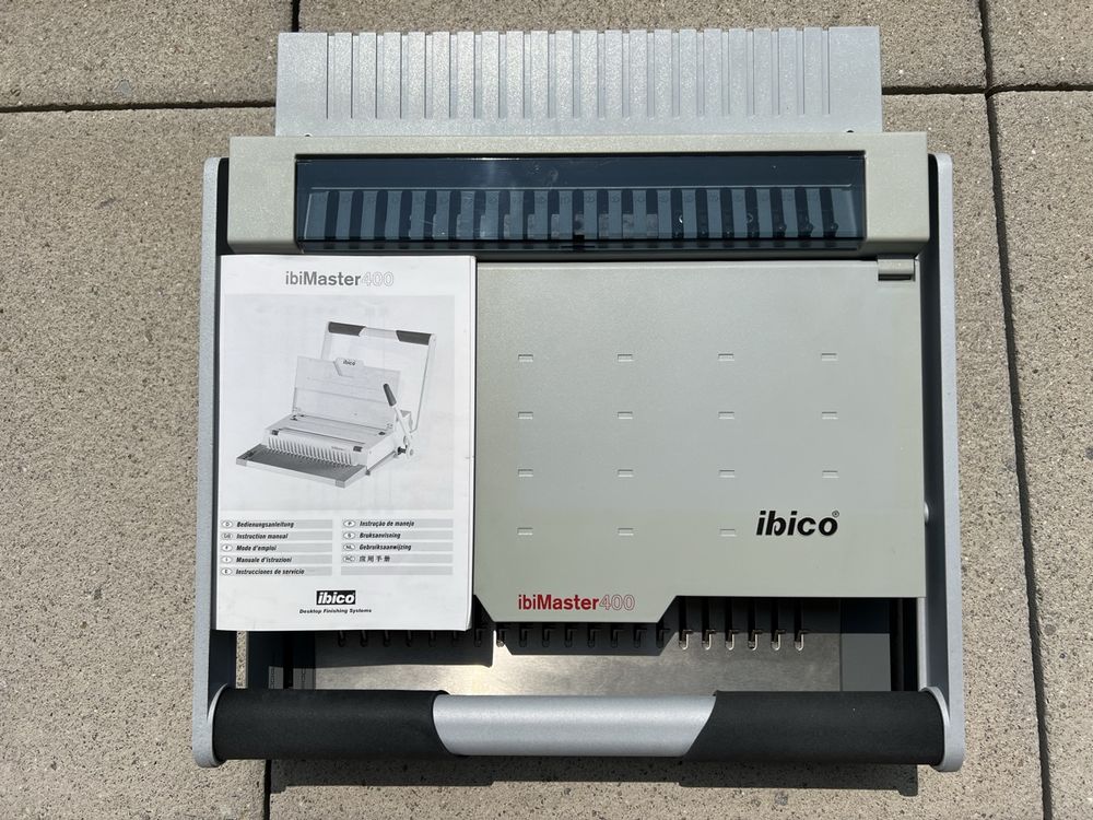 Ibico ibiMaster 400 Bindegerät, neuwertig, komplett! (Neu (gemäss ...