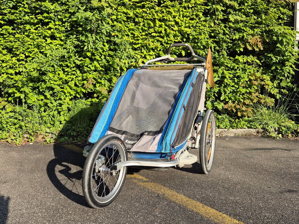Thule Chariot CX2 Veloanhänger & Jogging Trailer (Gebraucht) in ...