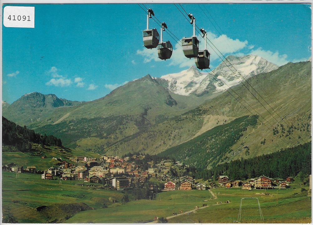 Saas-Fee - Luftseilbahn Längfluh (Gebraucht) in Ettingen für CHF 2 – mit Lieferung auf Ricardo ...