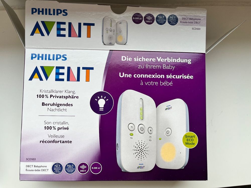 Philips Avent DECT Babyphone (Gebraucht) in Steinhausen für CHF 32 ...