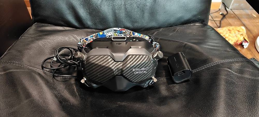 DJI FPV Goggles V2 mit Iflight Crystal Patch Antenne (Gebraucht) in ...