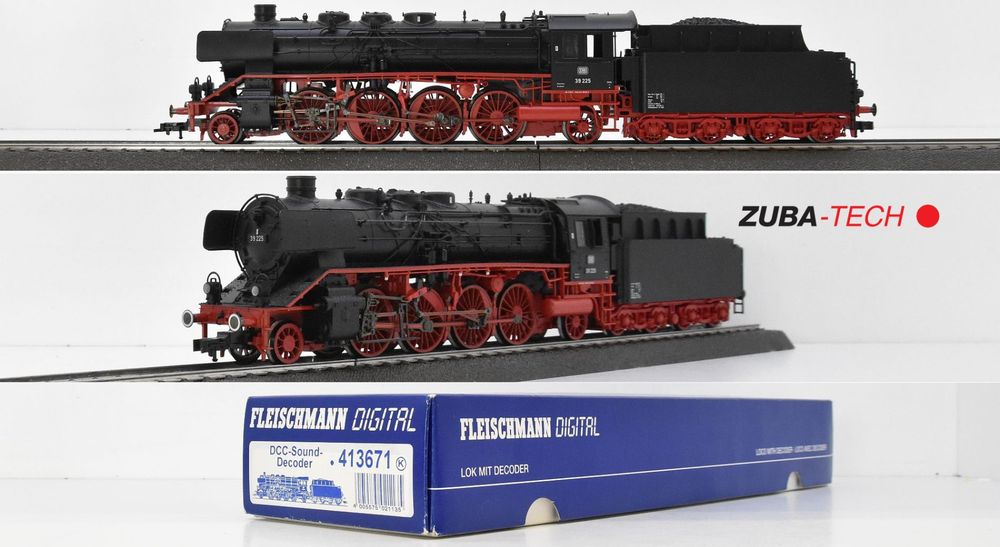 Fleischmann 413671 Dampflok BR 39 DB H0 GS Digital mit OVP (Gebraucht ...