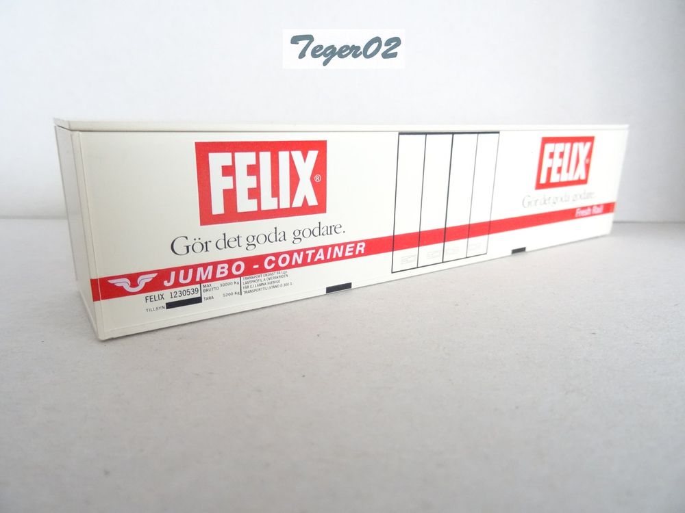 H0 Container 40` FELIX | Kaufen auf Ricardo