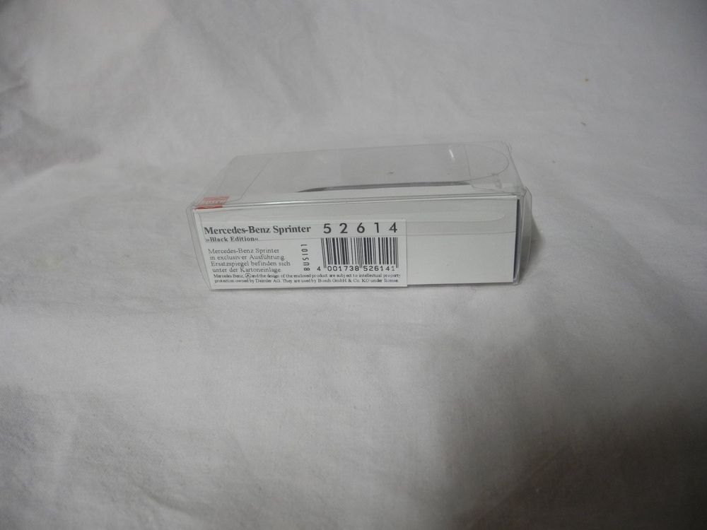 BUSCH 52614 MERCEDES SPRINTER BLACK EDITION 1:87 MIB | Kaufen auf Ricardo