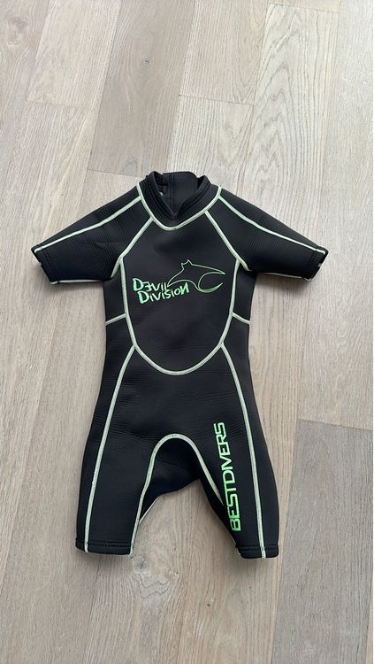 Bestdivers Devil Division Neoprenanzug Shorty Top Zustand | Kaufen auf ...
