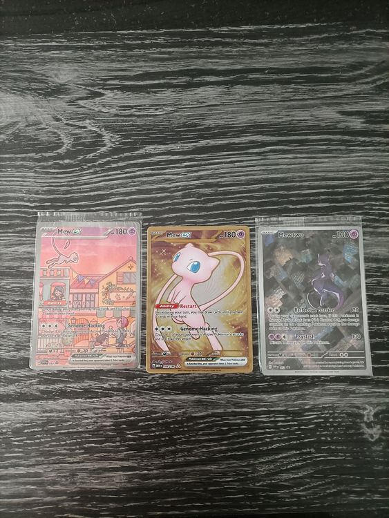 pokémon 151 upc cartes promo mew ex mew ex gold métal mewtwo | Kaufen ...