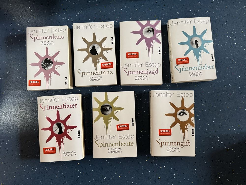 Jennifer Estep Bücher-Set, 7 Fantasy Romane (Gebraucht) in Bätterkinden ...