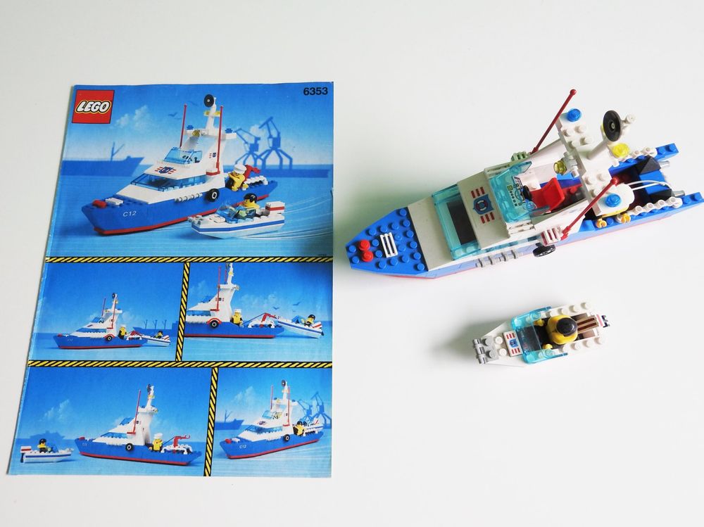 Lego 6353 Coastal Cutter, vollständig mit Bauanleitung (Gebraucht) in ...