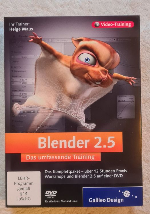 Blender 2.5 Trainings DVDs - Komplettpaket | Kaufen auf Ricardo