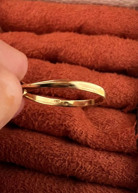 Goldring 18k (Stempel 750) | Kaufen auf Ricardo
