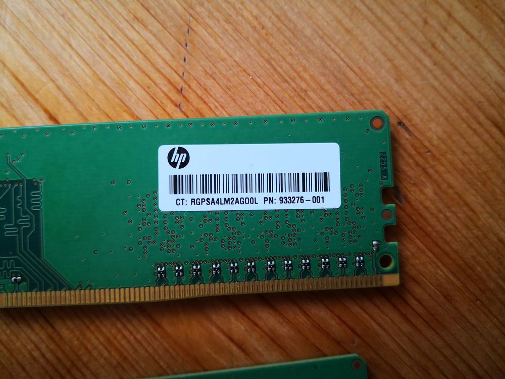 2x8GB DDR4-2666 Desktop RAM (Gebraucht) in Zürich für CHF 49 – mit ...
