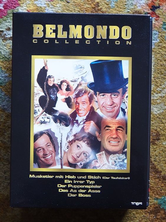 Belmondo Collection / 5 DVDs in einer Box (Gebraucht) in Chur für CHF 30 – mit Lieferung auf ...