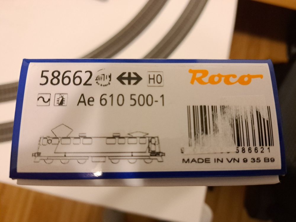 Roco 58662 AC Digital Ae 6/6 (Ae 610 500-1) Cargo (Neu (gemäss ...
