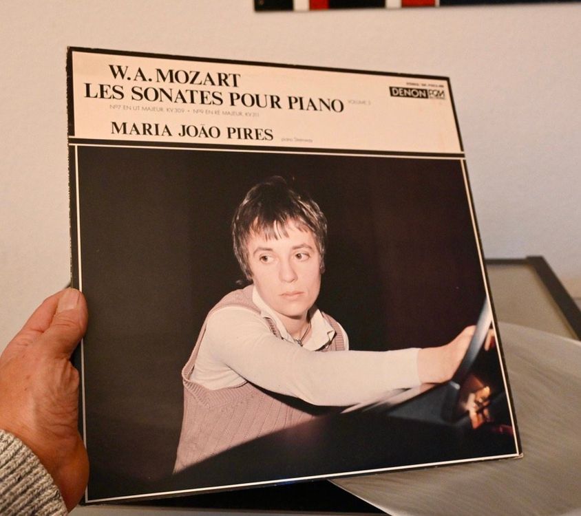 DENON JAPAN 1976 Maria João Pires, W.A. Mozart– Sonates V3 | Kaufen auf ...