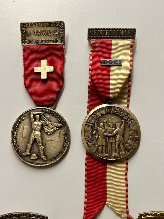 9 Medaillen Schütze Schützenfest 60 Er Jahre Kaufen Auf Ricardo