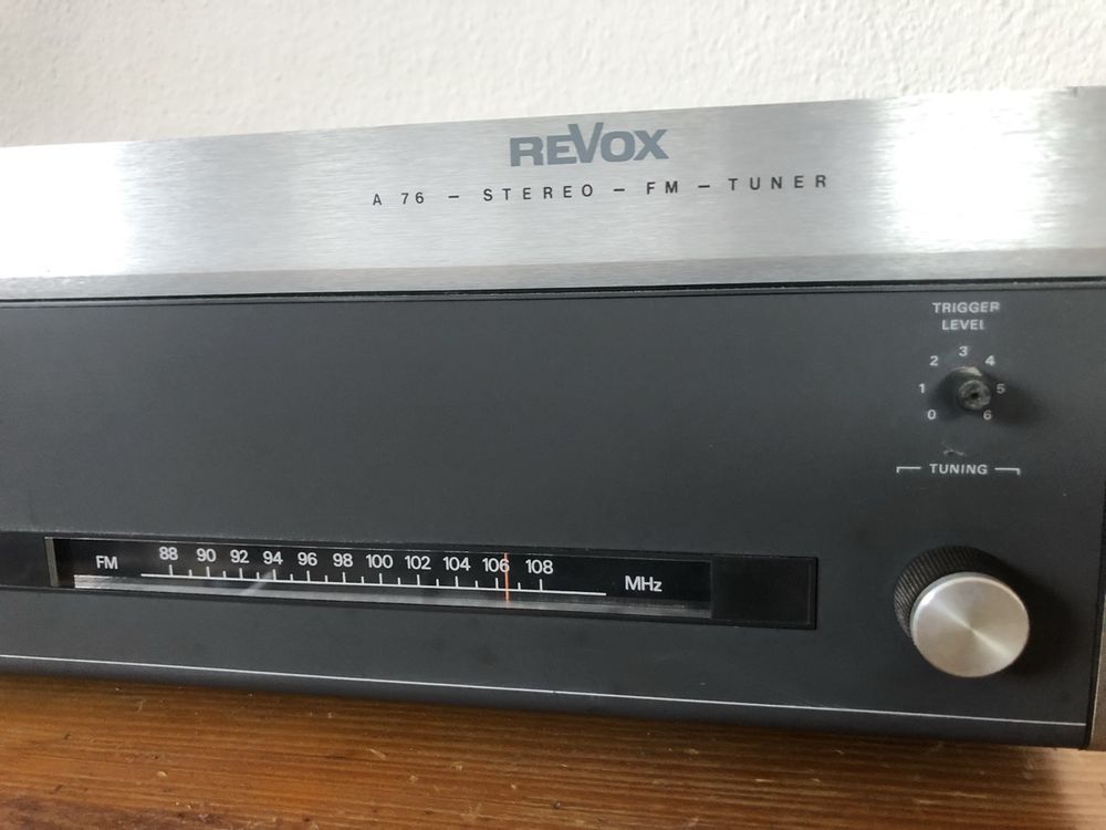 Revox A76 Stereo FM Tuner Vintage Retro Radio | Kaufen auf Ricardo