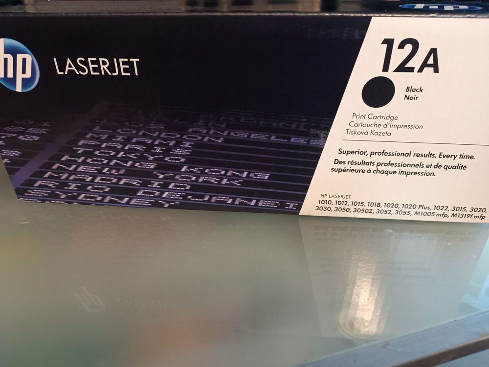 HP Laserjet 12A Black, Noir, Schwarz - NEW (Neu und originalverpackt ...