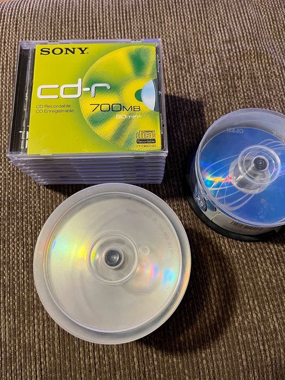 CD-R und DVD-R Rohlinge | Kaufen auf Ricardo