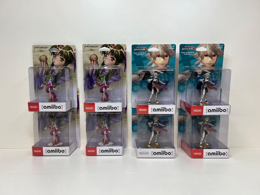 8x amiibo Figuren - NEU (Neu und originalverpackt) in Lachen SZ für CHF ...