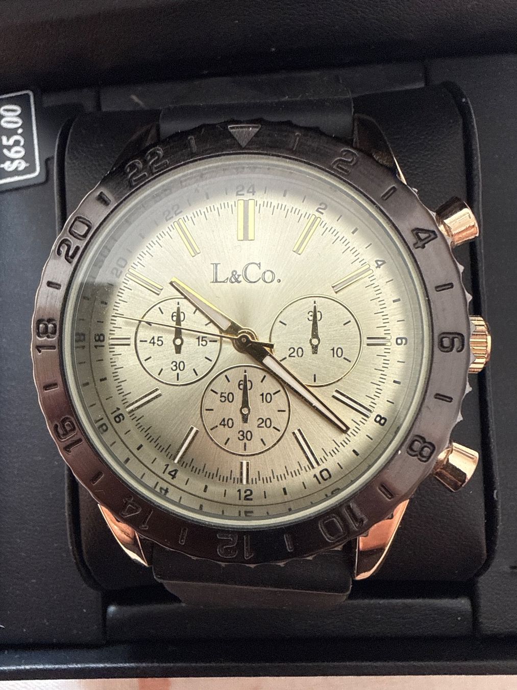L&Co. Armbanduhr Chronograph mit Box (Neu (gemäss Beschreibung)) in ...