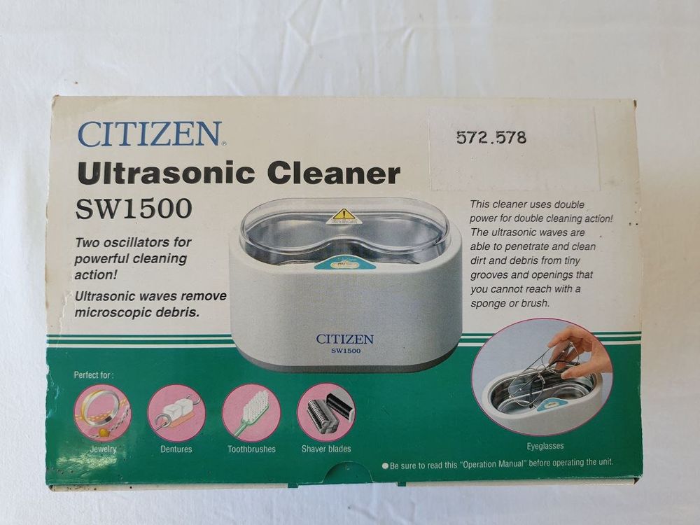 Citizen Ultrasonic Cleaner SW1500 L 1613 (Gebraucht) in Niederönz für ...