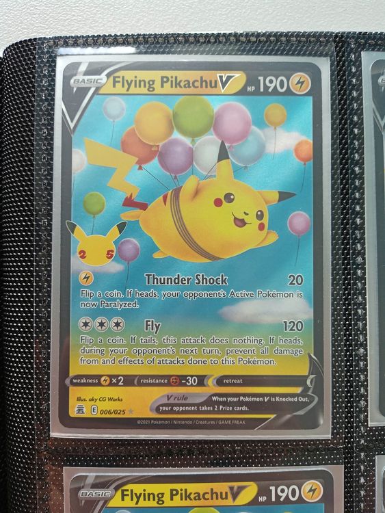 Flying Pikachu V - Pokemon Celebrations | Kaufen auf Ricardo