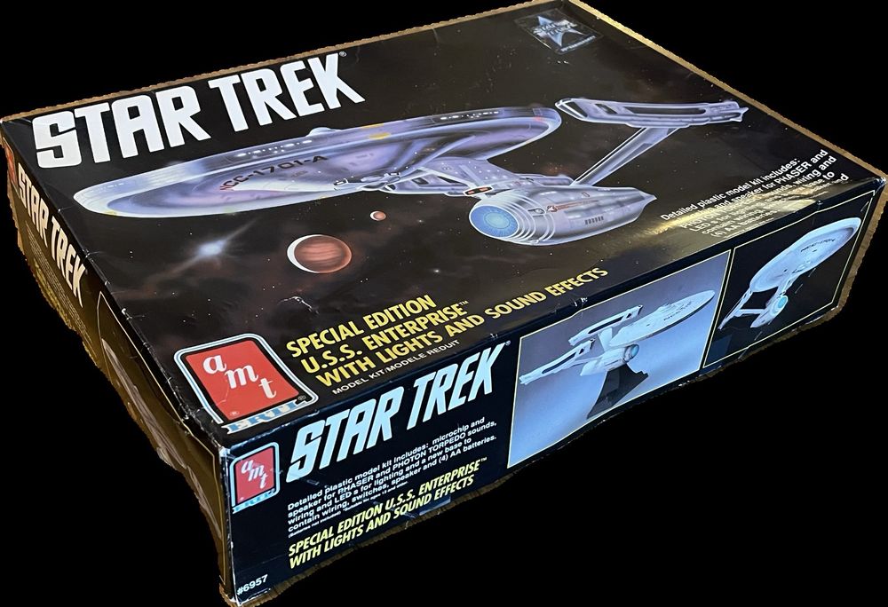 AMT/ERTL 6957 U.S.S. ENTERPRISE mit Sound und Lichteffekt (Neu (gemäss ...