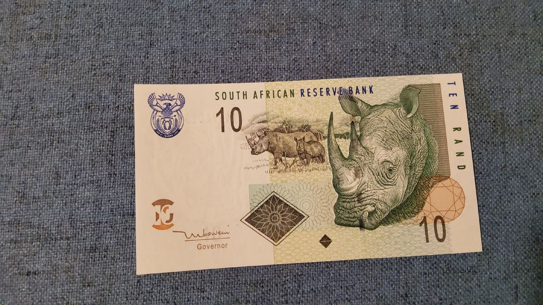 Suedafrika 10 Rand Banknote, Top Zustand, Rarität! (Neu und ...