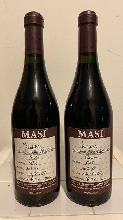 Masi Amarone 2000 bott limitate 2 bot (Neu (gemäss Beschreibung)) in ...