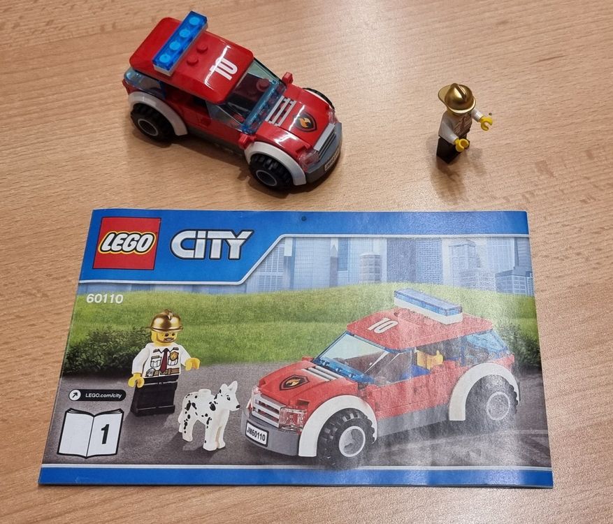Lego City, caserne pompier / numéro 60110 | Kaufen auf Ricardo
