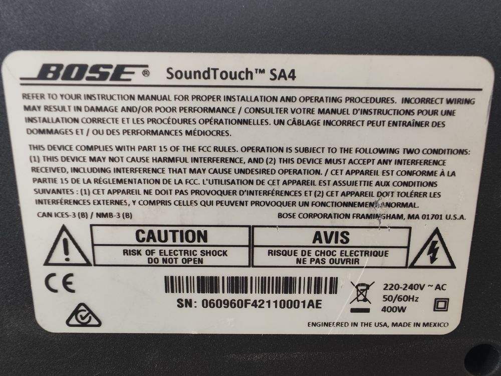 Bose Soundtouch SA4 (Gebraucht) in Davos Dorf für CHF 399 – mit ...