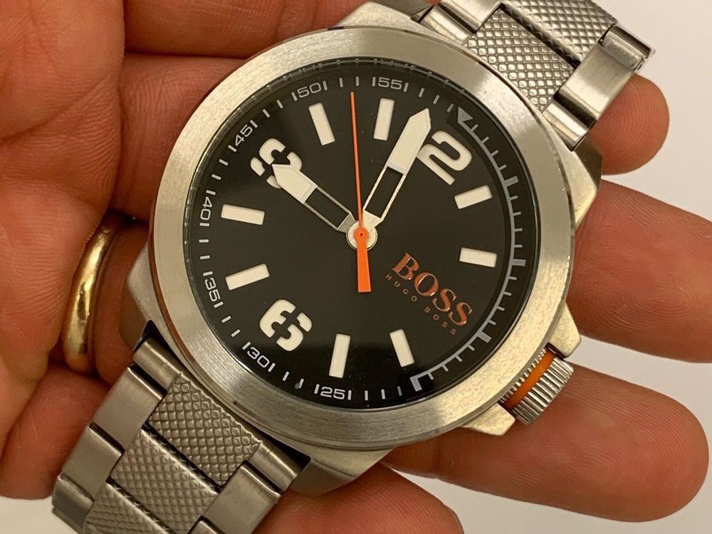Huho Boss Orange Herrenuhr Quarz läuft (Gebraucht) in Luzern für CHF 58 ...