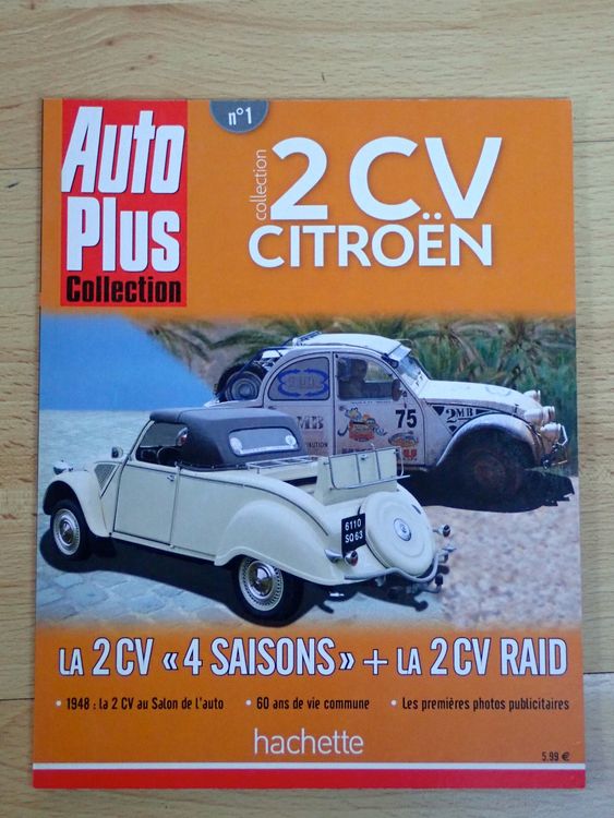 Citroen 2CV Raid + 2CV Cabriolet - Revue Auto Plus 2CV 1 | Kaufen auf ...