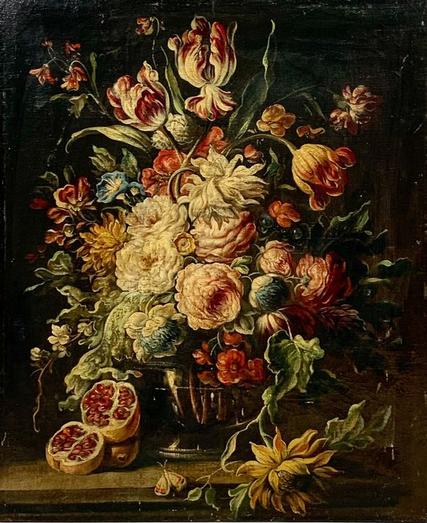 16./17. Jh. Antikes Stillleben Gemälde Blumen in Vase (Gebraucht) in Root für CHF 3105 – mit ...