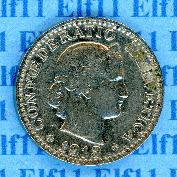 CHF___0.20 1913 ss 20 Rappen (Gebraucht) in Widnau für CHF 3 – mit Lieferung auf Ricardo kaufen