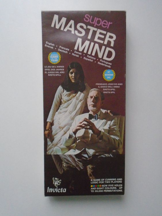 SUPER Mastermind Invicta mit 8 Farben / Super Master Mind (Neu (gemäss ...