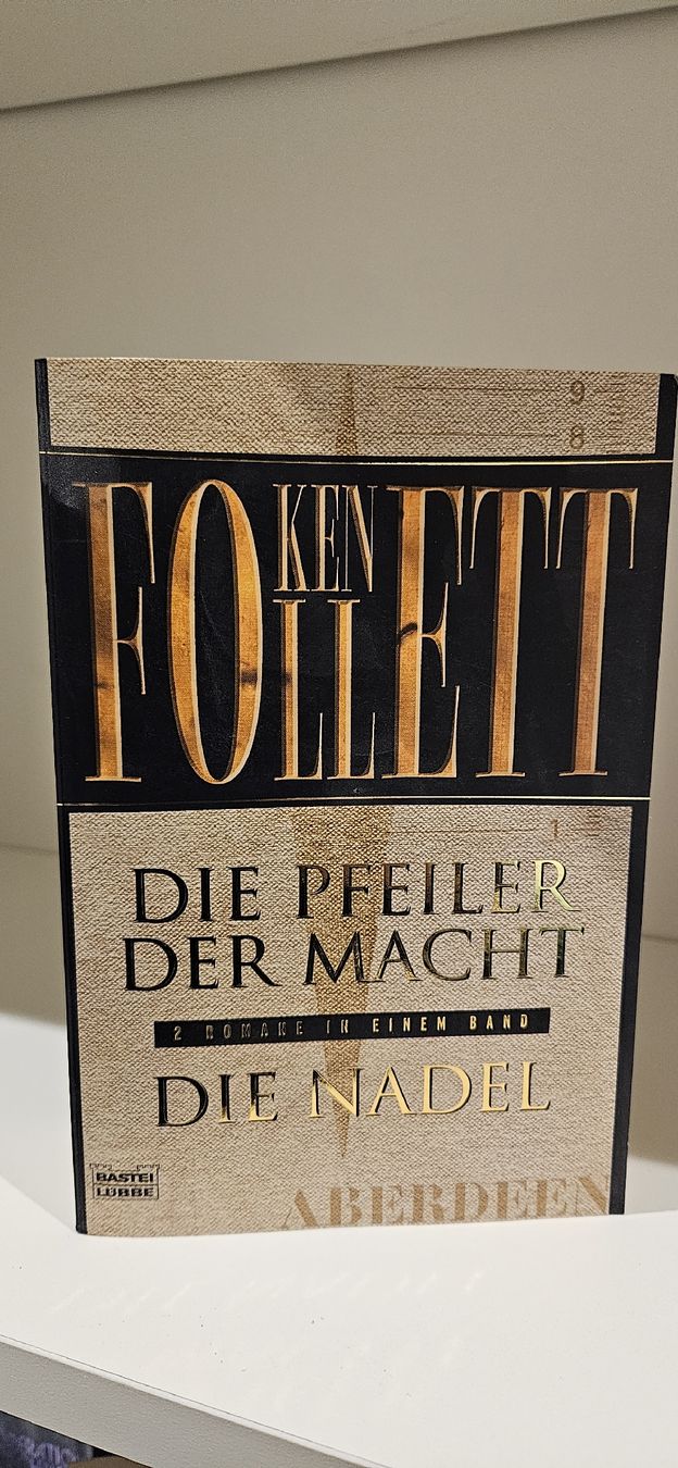Ken Follett: Die Pfeiler der Macht & Die Nadel, Top! (Gebraucht) in ...
