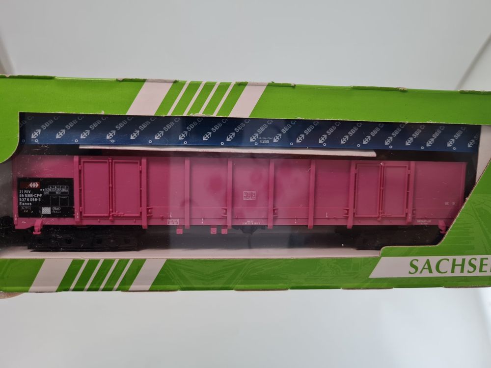 Sachsenmodelle 16072 offener Güterwagen Eanos SBB H0 1:87 (Neu (gemäss Beschreibung)) in ...