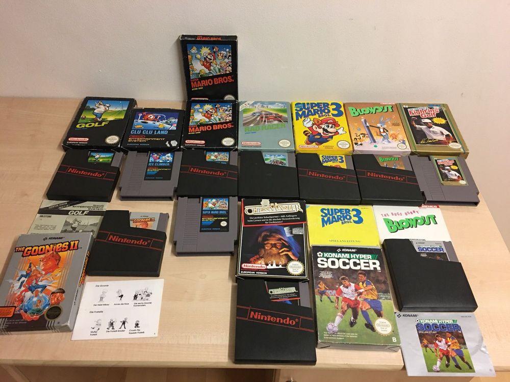 Nintendo NES Pal B Set (Gebraucht) in Tafers für CHF 101 – mit ...