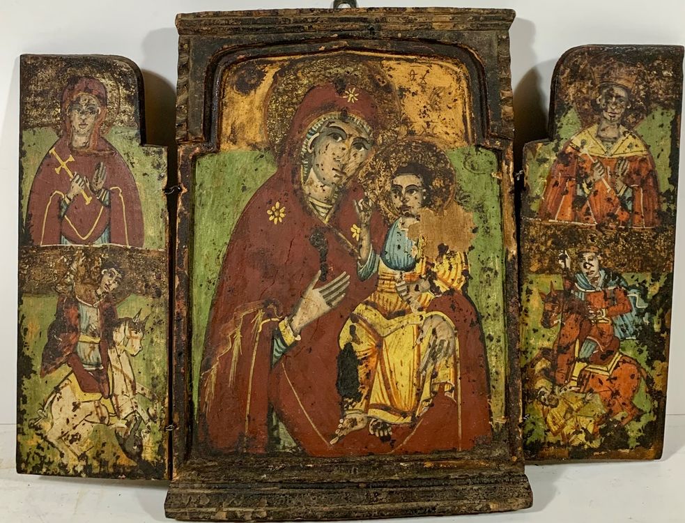 Antike Heilige Russische Ikone 3 Teilig (Gebraucht) in Root für CHF 260 – mit Lieferung auf ...