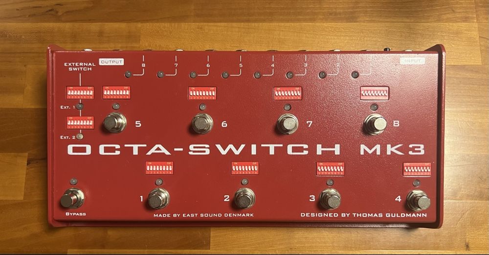 Carl Martin Octa-Switch MK3 Programmable Loop Switcher (Neu (gemäss ...