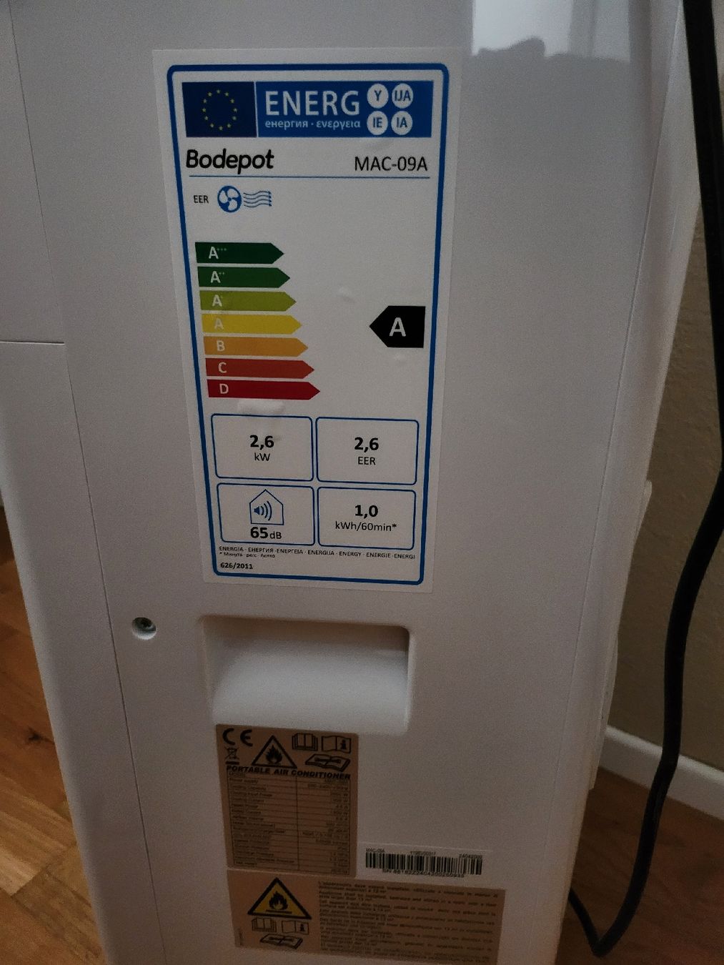 Bodepot Klimagerät MAC-09A - Kühlung für den Sommer! (Gebraucht) in ...